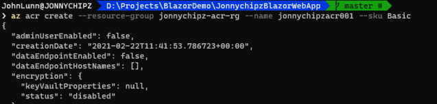 Create and Push a Docker Image to Azure Container Registry – Cloud ...