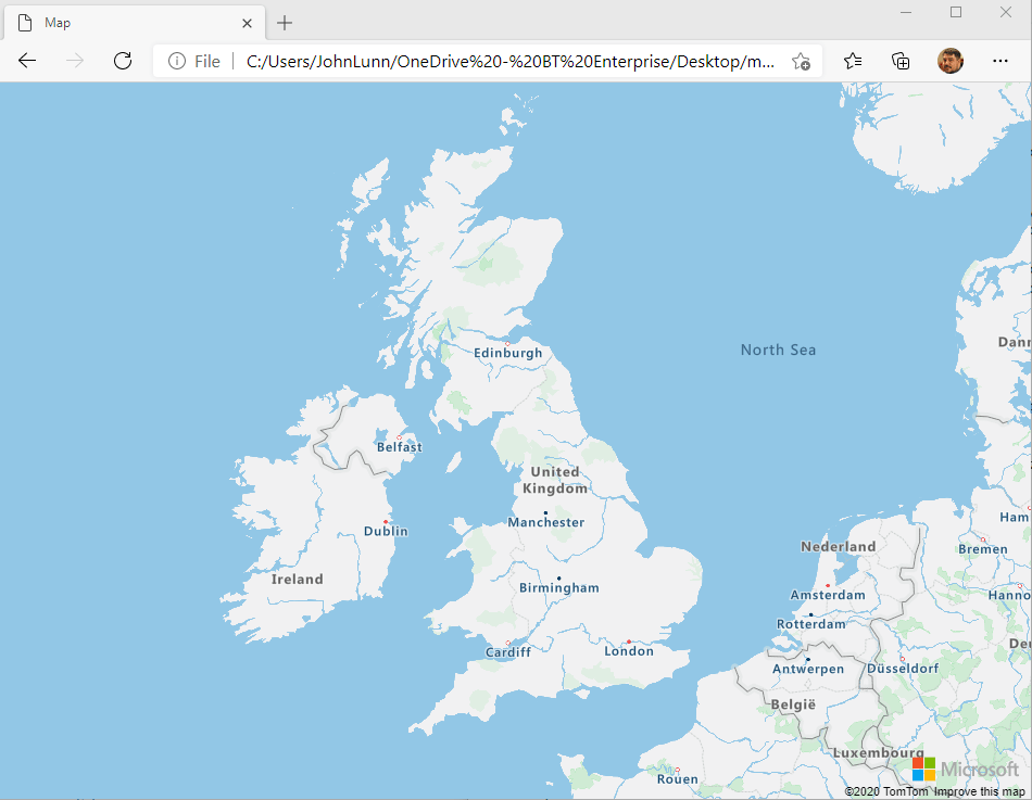 Create an Azure Maps Account – Cloud Computing with a side of Chipz