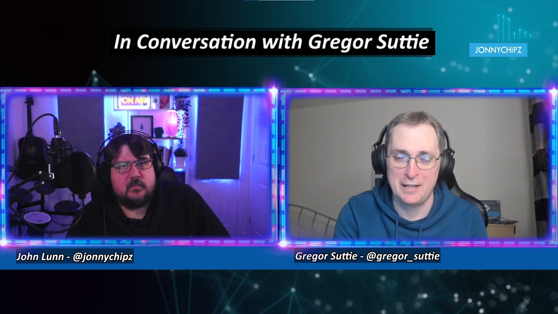 Jonnychipz – In Conversation with Gregor Suttie – Cloud Computing with a side of Chipz