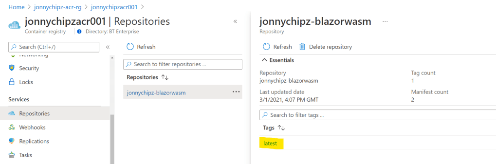 Creating Azure DevOps Build Pipelines to deploy Container Image into ...