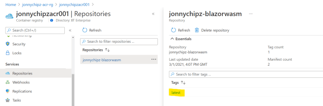 Creating Azure DevOps Build Pipelines to deploy Container Image into ...