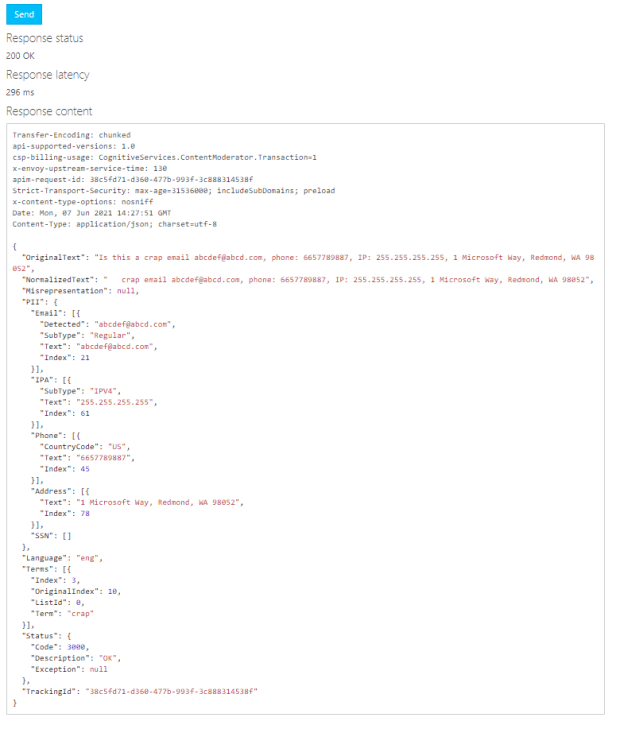 Introduction to Moderating text with Azure Content Moderator – Cloud ...