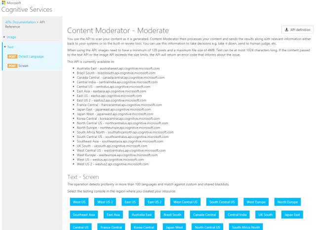 Introduction to Moderating text with Azure Content Moderator – Cloud ...