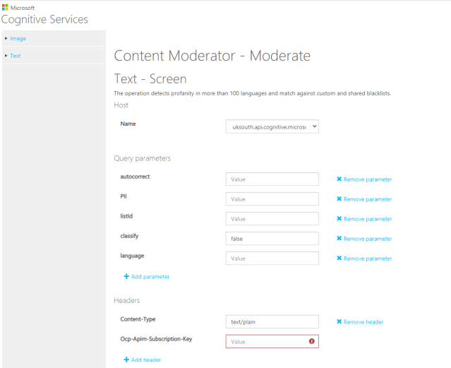 Introduction to Moderating text with Azure Content Moderator – Cloud ...