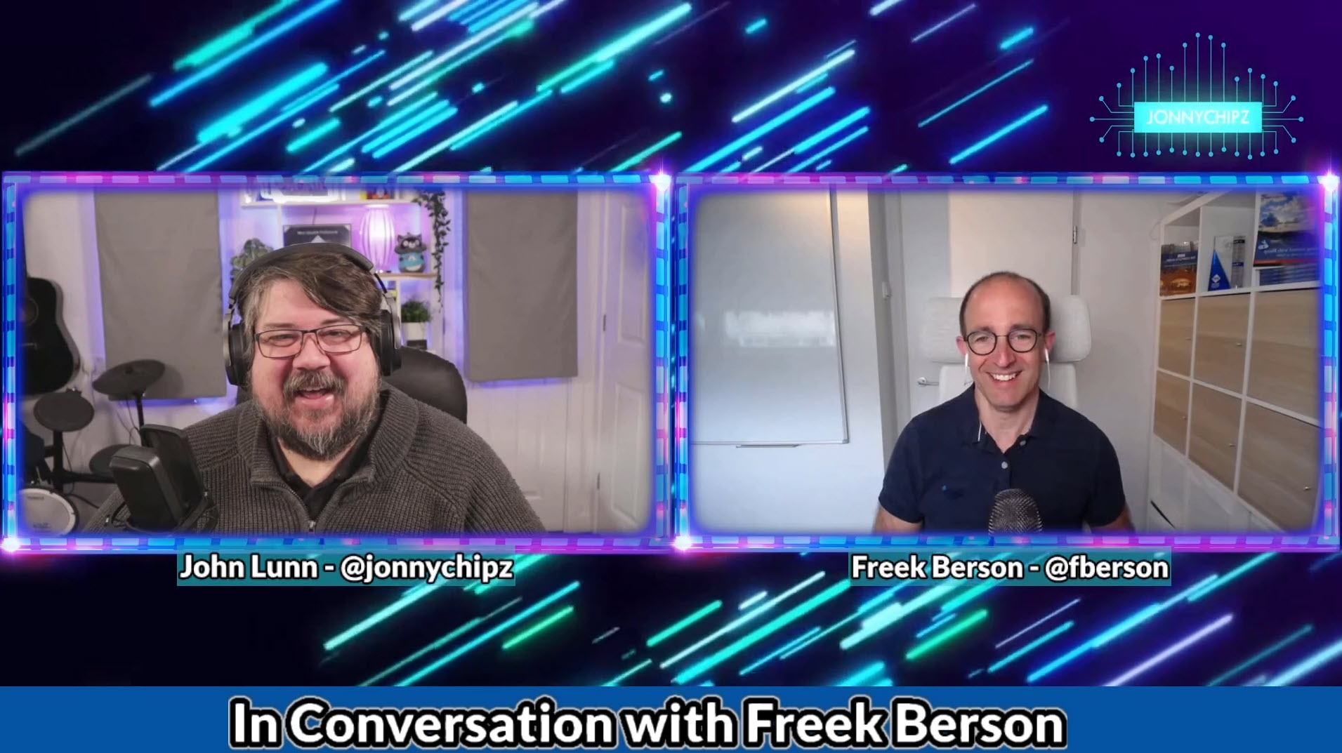 Jonnychipz – In Conversation with Freek Berson – Cloud Computing with a side of Chipz